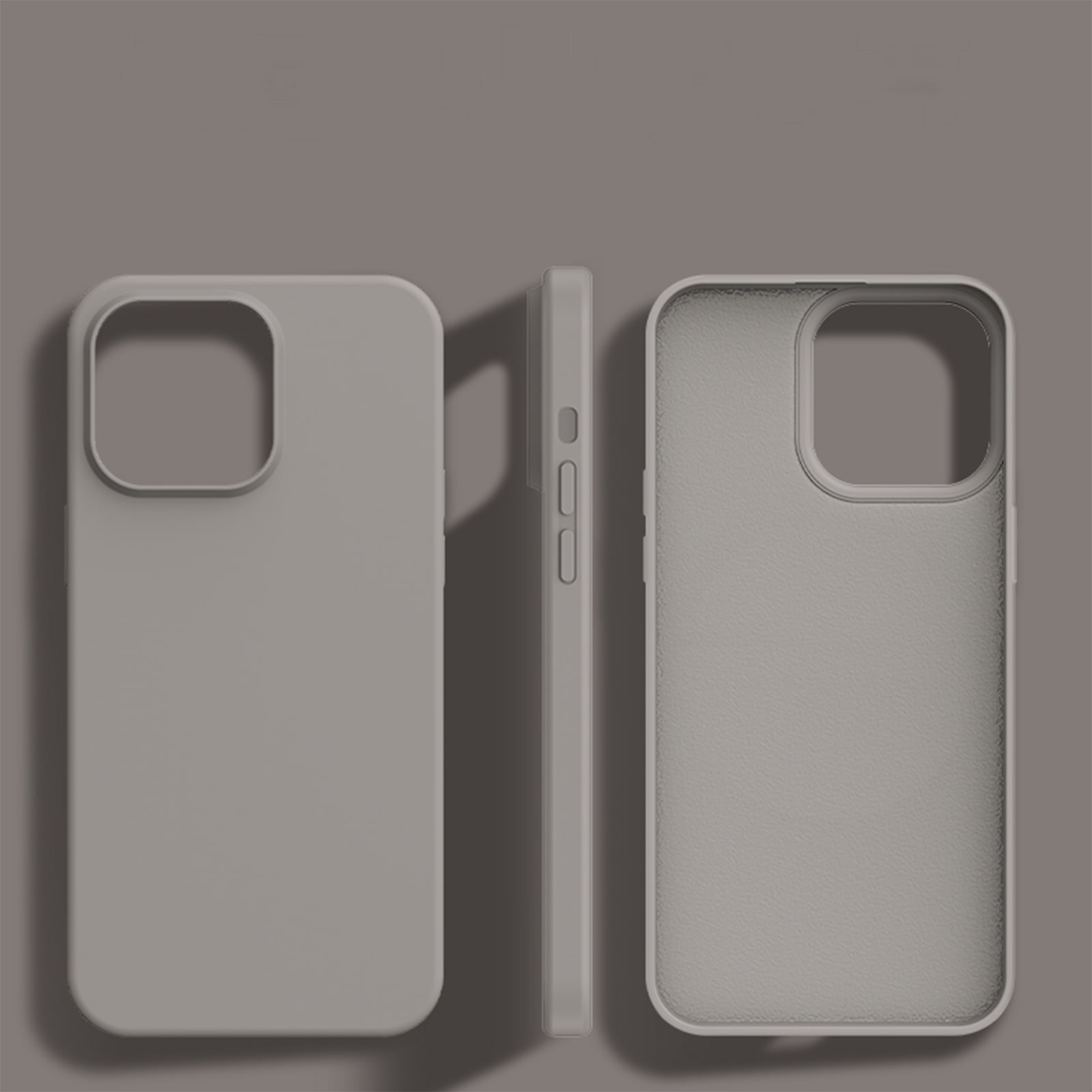 Allytechgroup Liquid Silicone Case for Apple iPhone 12/ iPhone 12 Pro, Ultra Slim Fit Shell Back ...