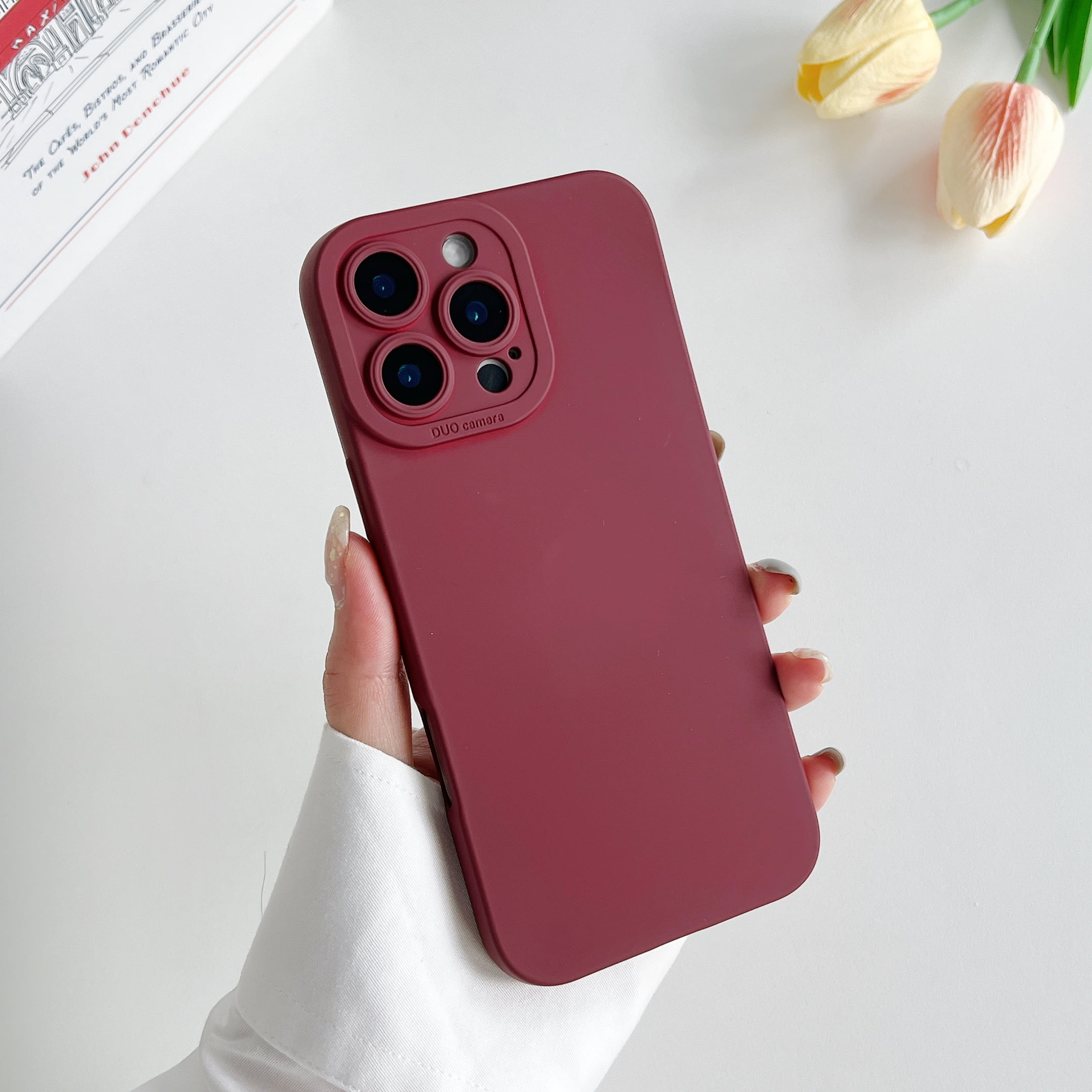 Allytechgroup Liquid Silicone Slim Phone Case for Apple iPhone 16 Plus ...