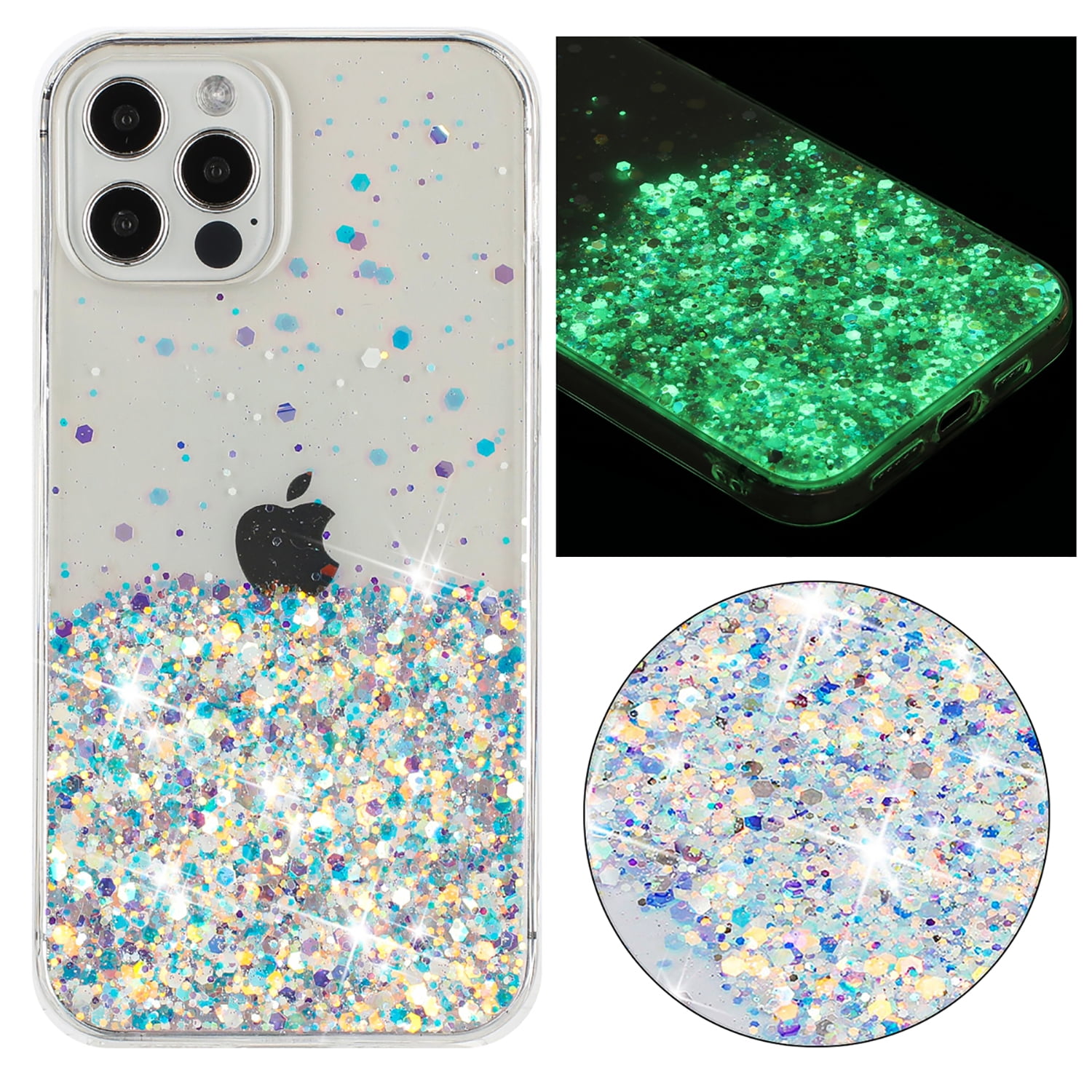 Allytechgroup Luminous TPU Back Cover Case for Apple iPhone 16 Pro ...