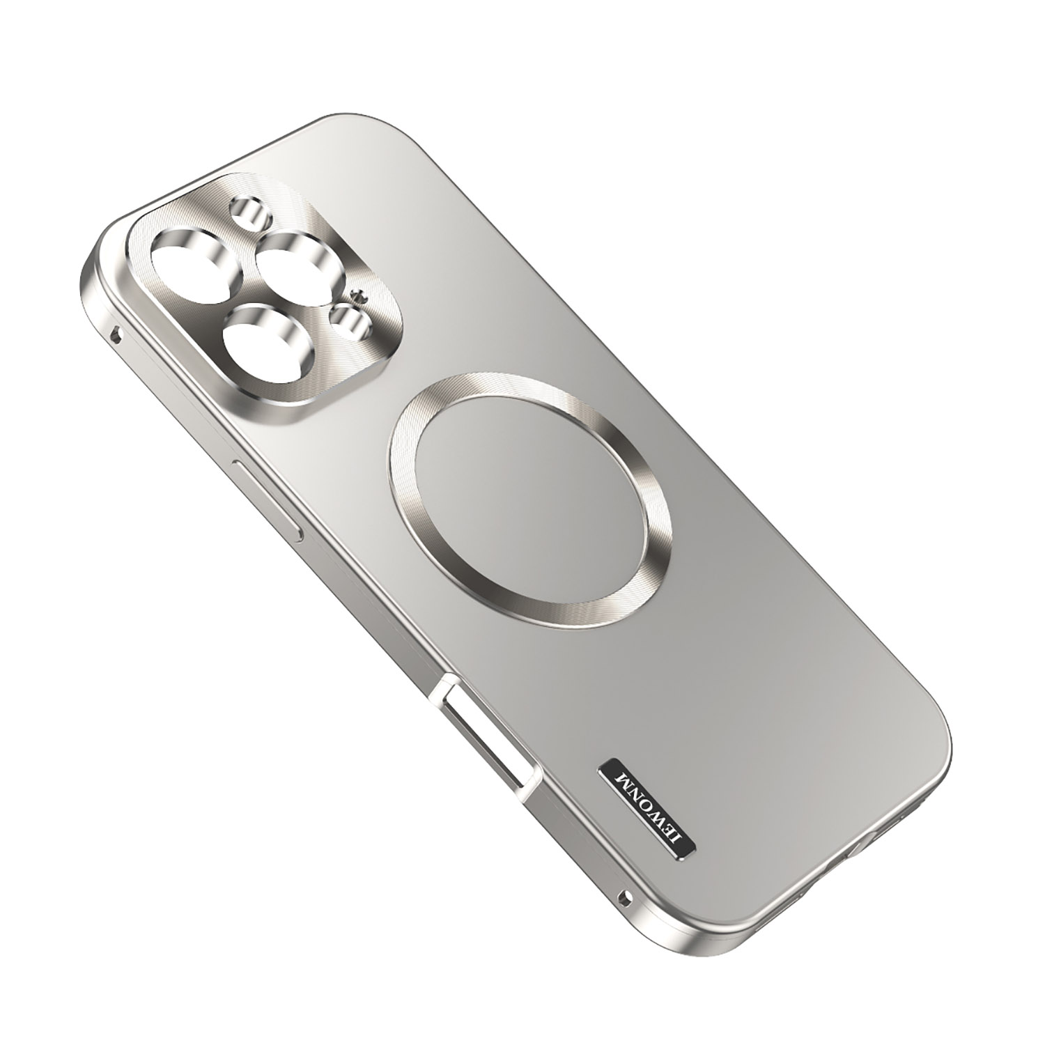 Allytechgroup Luxury Alloy Frame iPhone 16 Pro Max Case with Magnetic ...