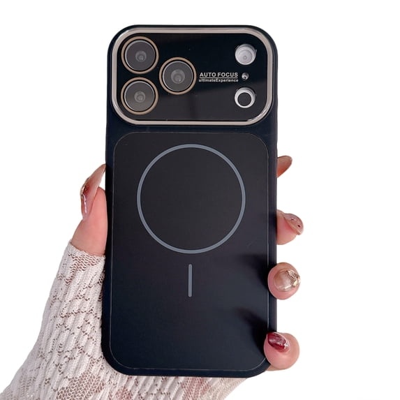 Allytechgroup Magnetic Back Cover for Apple iPhone 15 Pro, with Camera ...