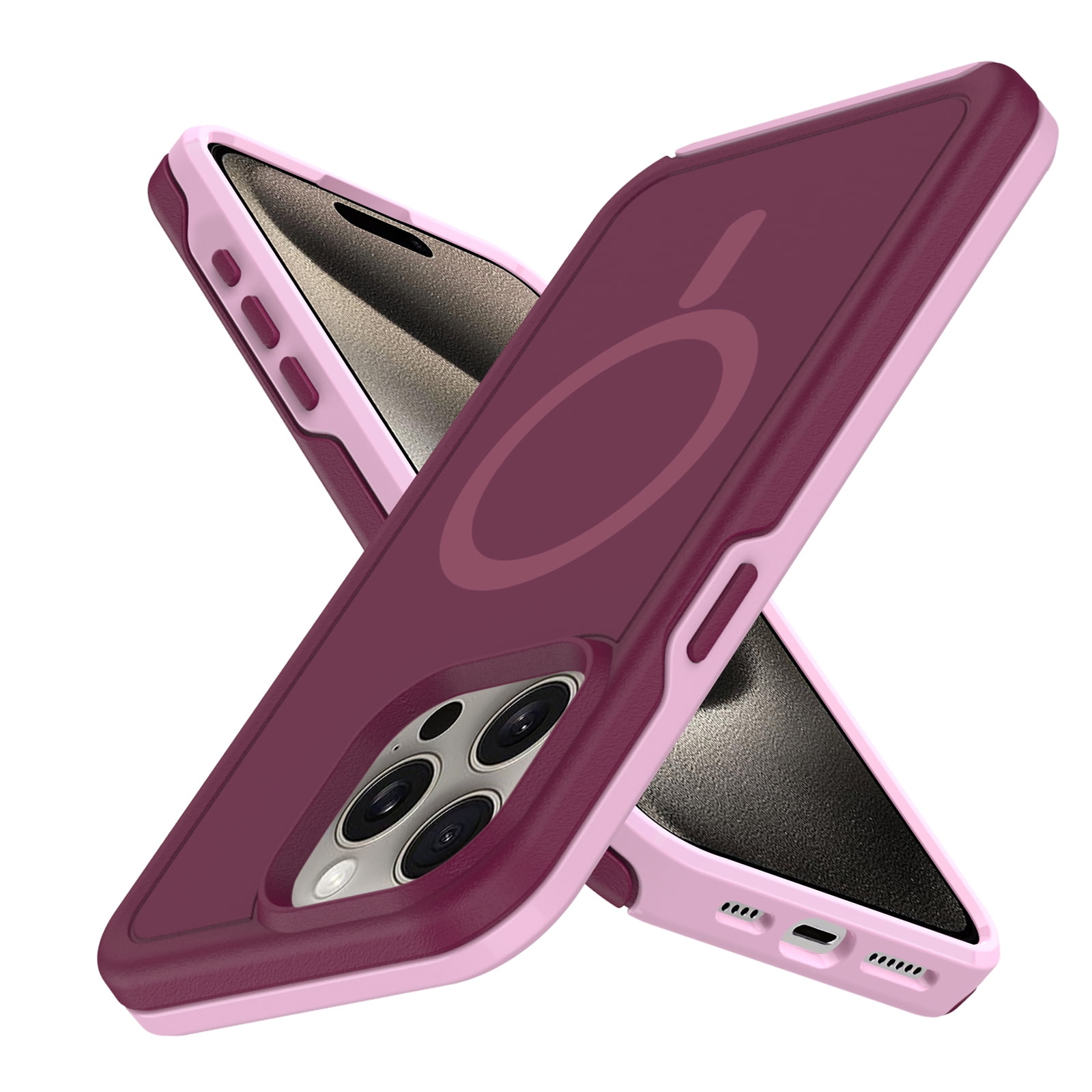 Allytechgroup Magnetic Case for Apple iPhone 13 Pro Max, Compatible ...