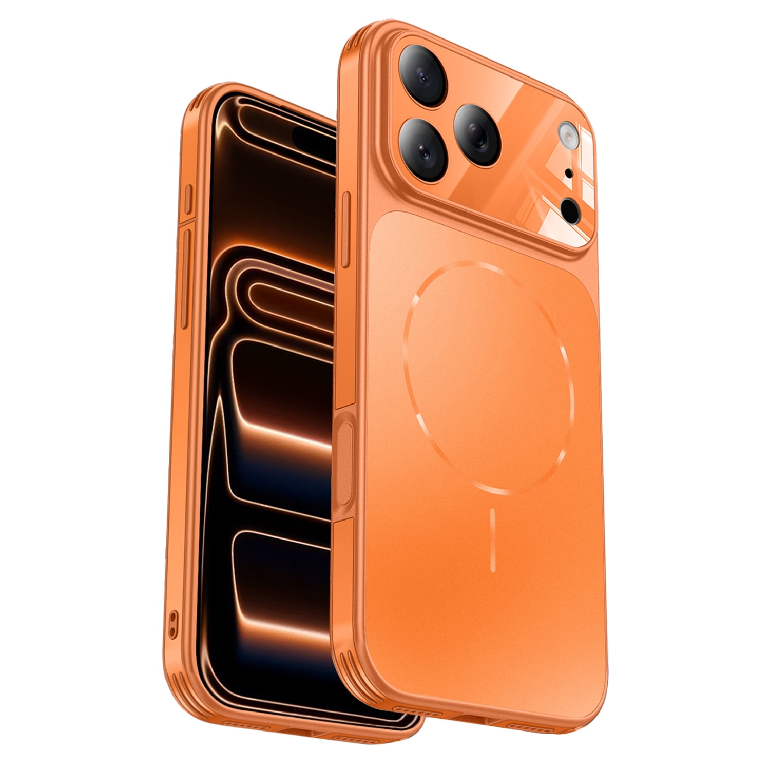 Allytechgroup Magnetic Case for Apple iPhone 14 Pro, with Camera Lens ...