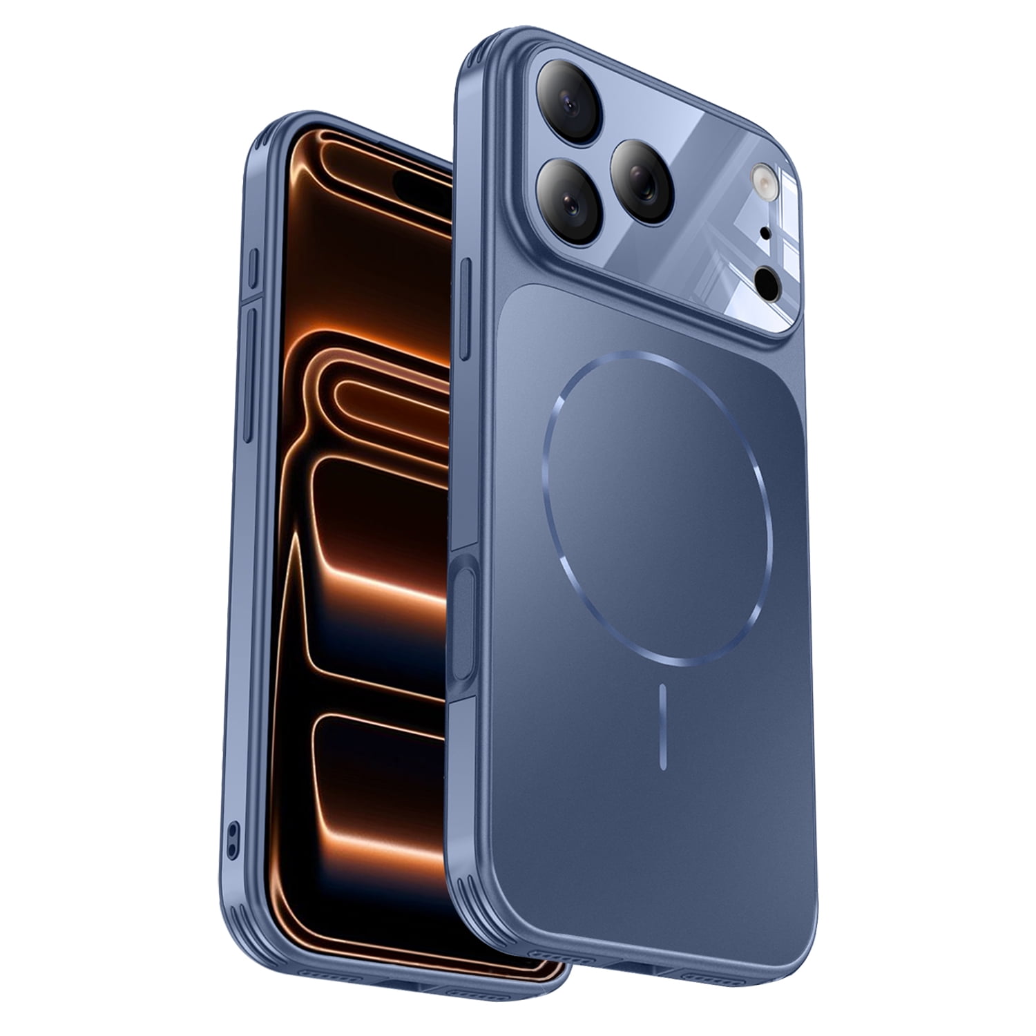 Allytechgroup Magnetic Case for Apple iPhone 15 Pro Max, with Camera ...