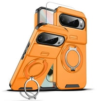 Dteck for Google Pixel 10 Pro Case with Stand, Heavy Duty Shockproof ...