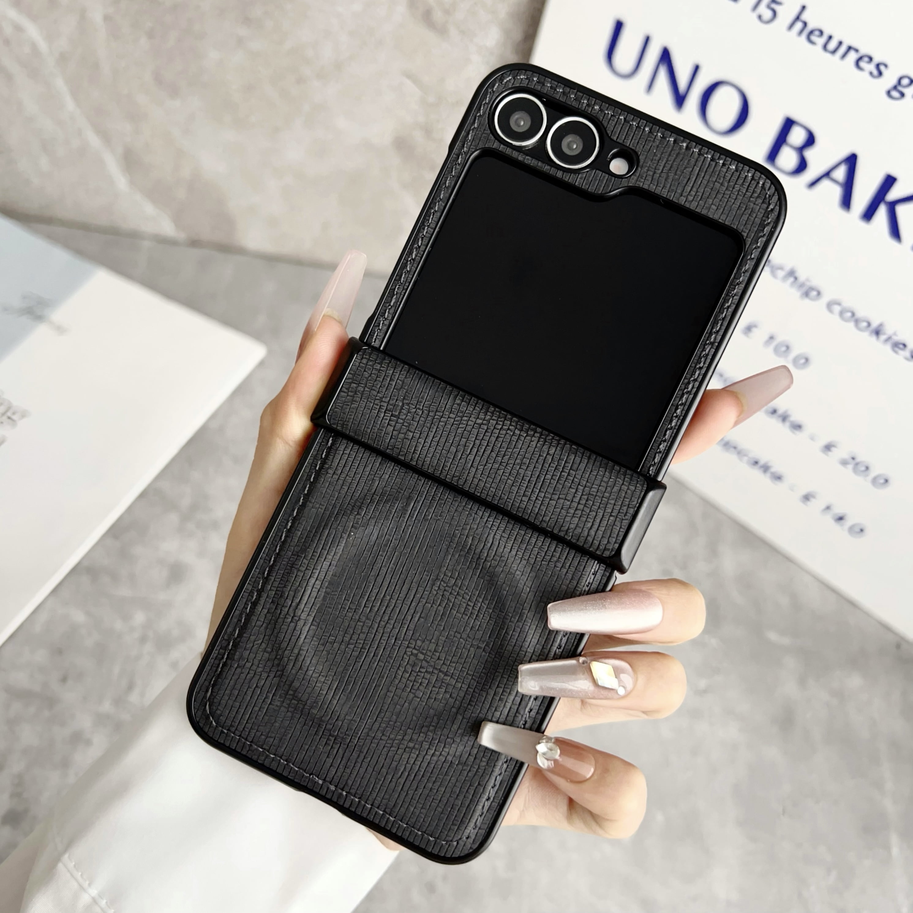 Allytechgroup Magnetic Case for Motorola Razr 2025/ Razr 2024, PU ...