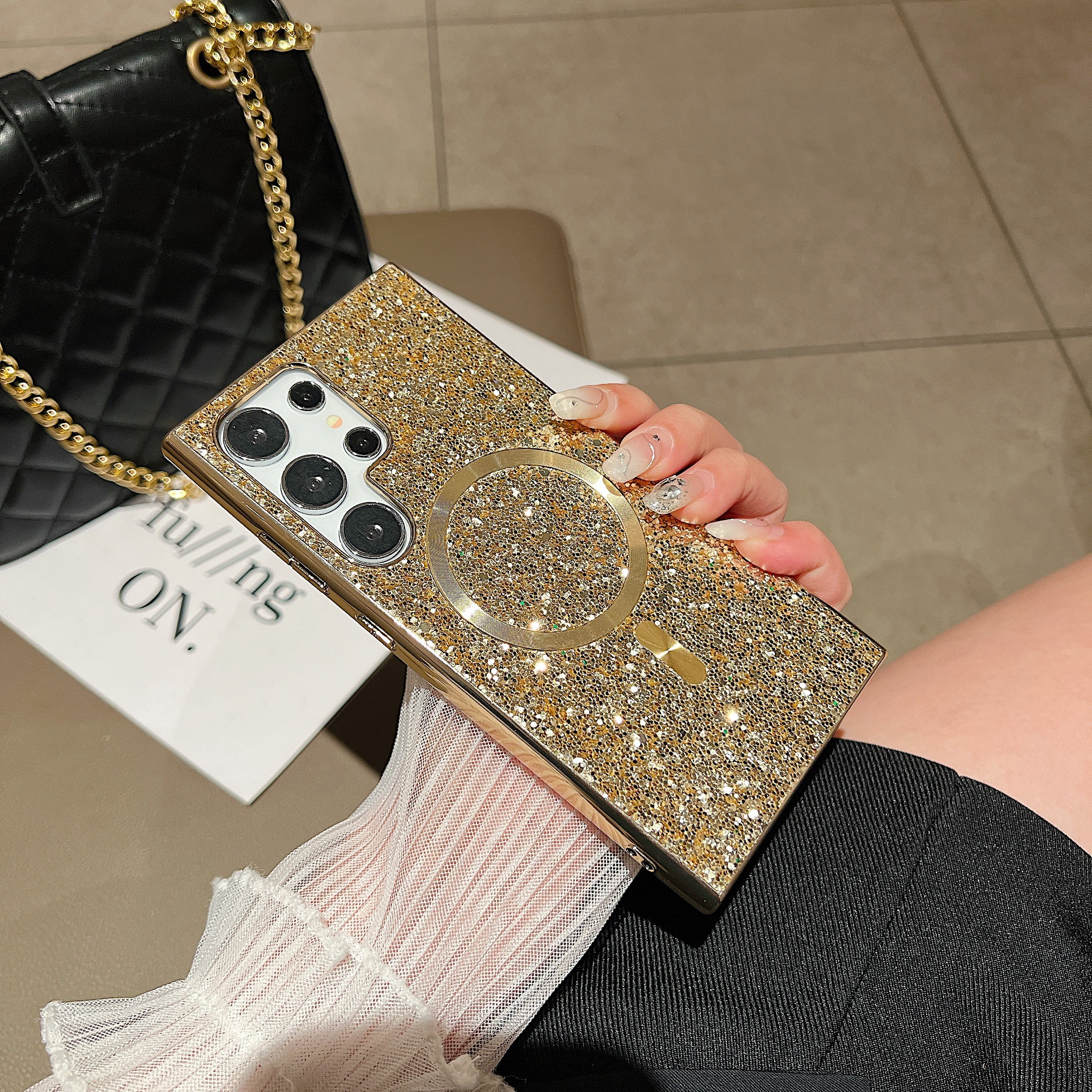 Allytechgroup Magnetic Case for Samsung Galaxy S25 Ultra, [Compatible ...