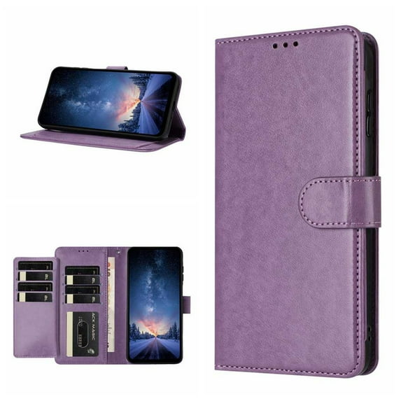 Allytechgroup Magnetic Case for Samsung Galaxy S26+, PU Leather Wallet ...