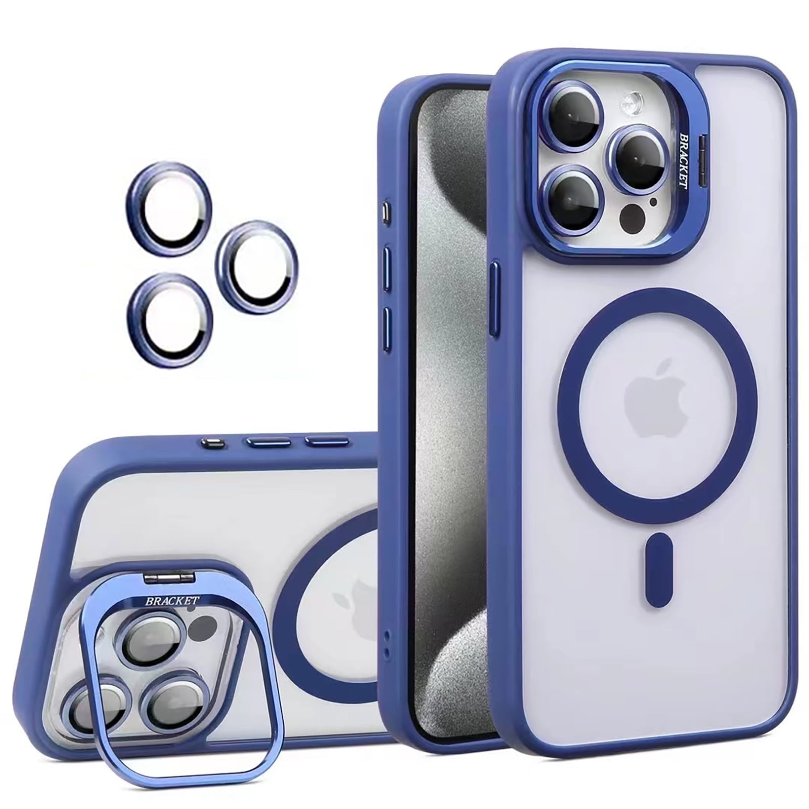 Allytechgroup Magnetic Case for iPhone 13 Pro Phone with Aluminum Alloy ...