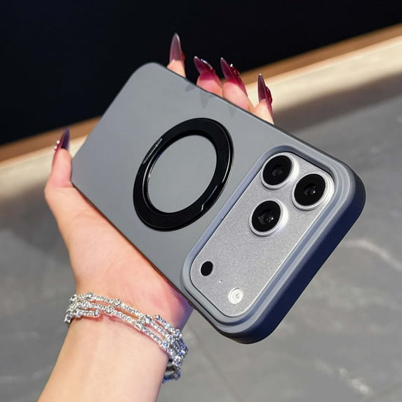 Allytechgroup Magnetic Case for iPhone 16 with Stand, Built-in ...