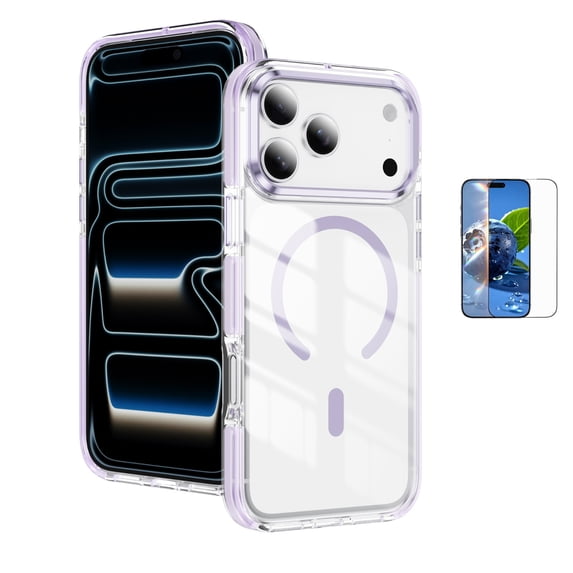 Allytechgroup Magnetic Case for iPhone 17 Pro Max with Screen ...