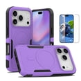 Allytechgroup Magnetic Case for iPhone 17 Pro with Screen Protection ...