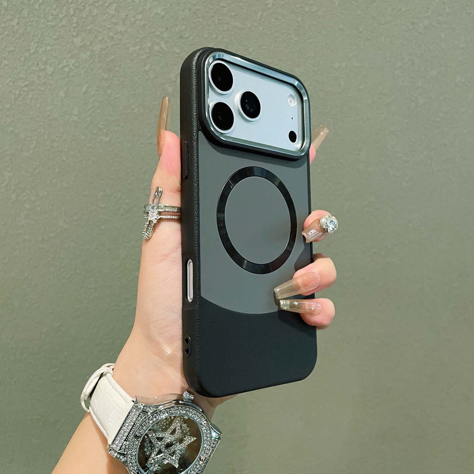 Allytechgroup Magnetic Case for iPhone 17 Pro, Slim Fit Hard PC Rugged ...