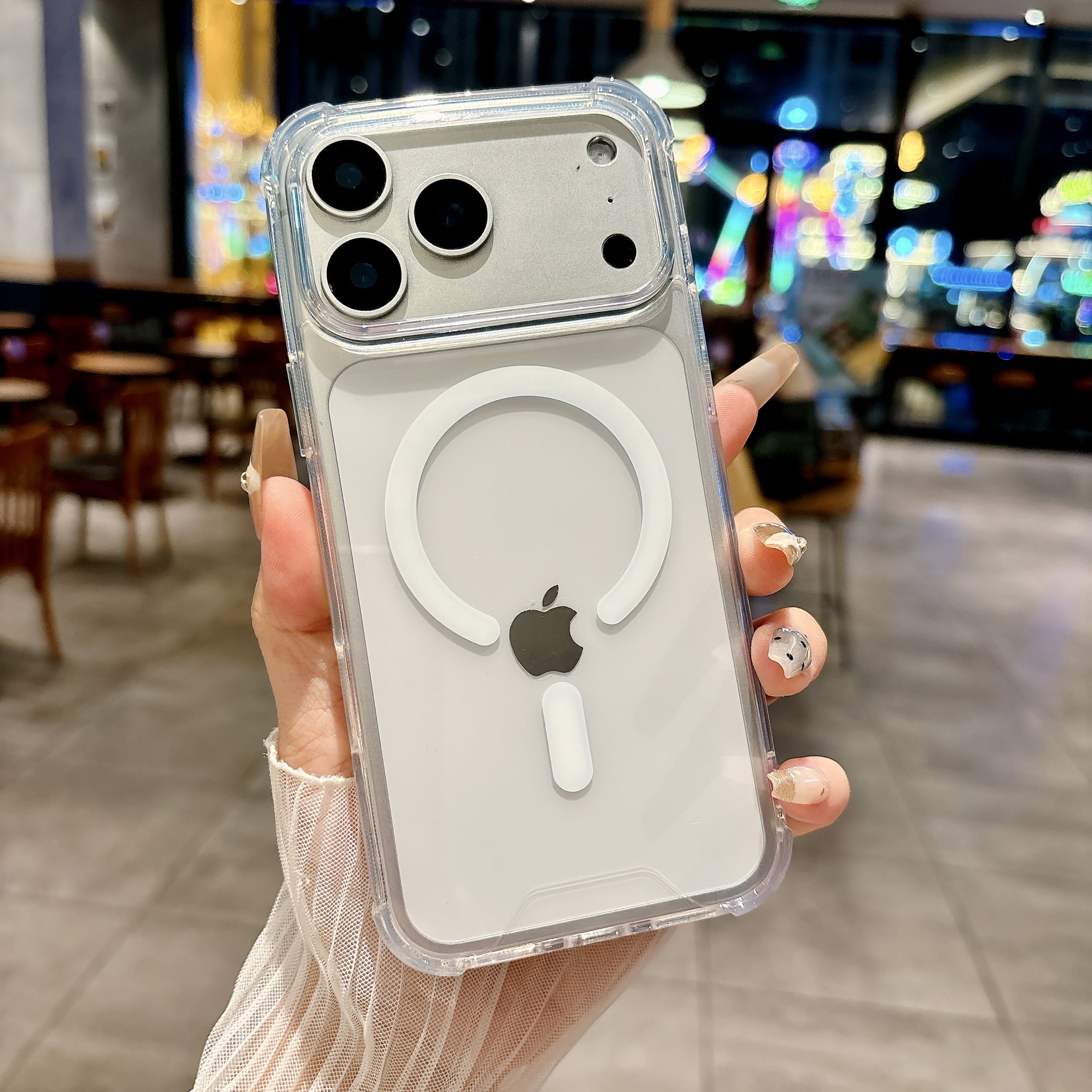 Allytechgroup Magnetic Case for iPhone 17 Pro, Support Wireless ...