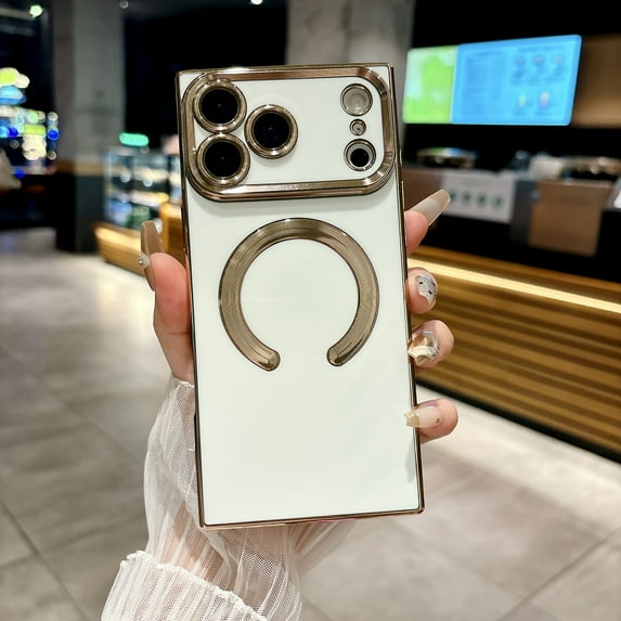 Allytechgroup Magnetic Case for iPhone 17, Suppport Wireless Charging ...