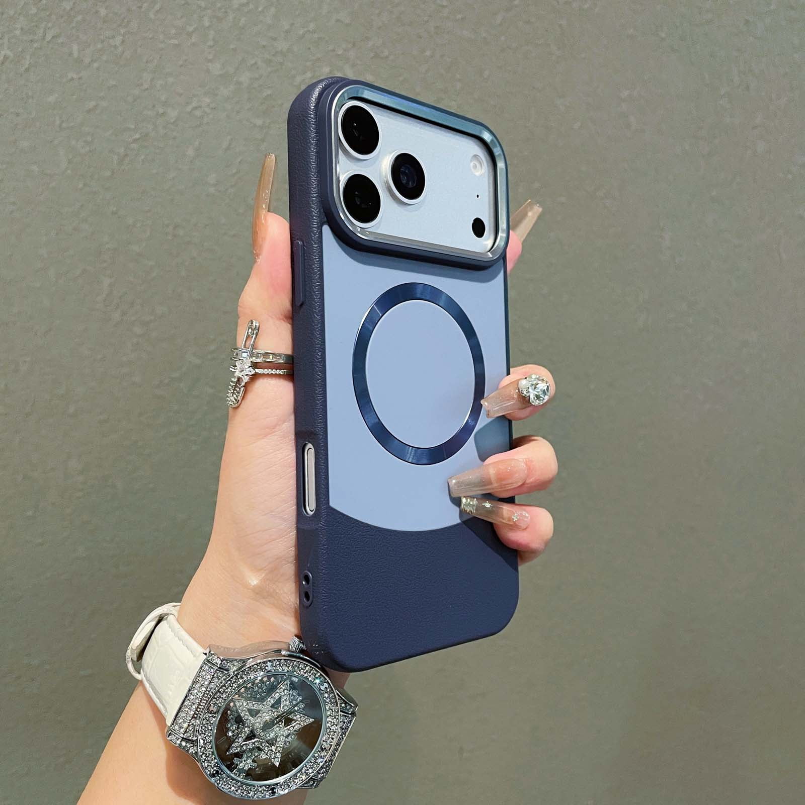 Allytechgroup Magnetic Case for iPhone Air, Slim Fit Hard PC Rugged ...