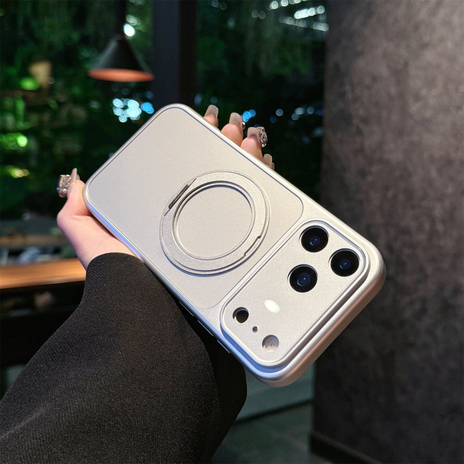 Allytechgroup Magnetic Casee for iPhone 12 with Camera Lens Protector ...