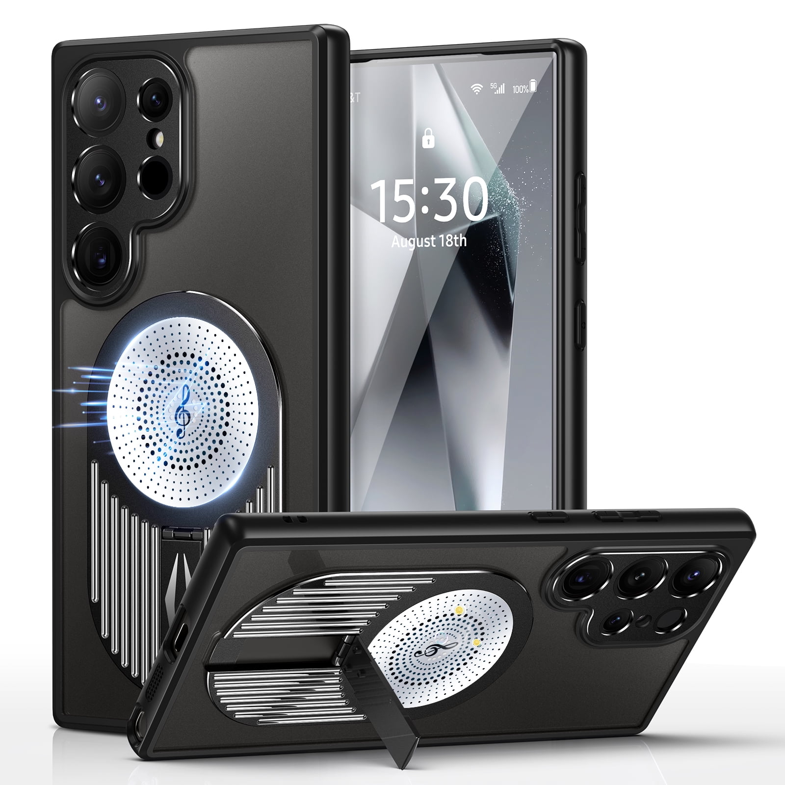 Allytechgroup Magnetic Compatible with Samsung Galaxy S22 Ultra Case, Cooling Case Compatible ...