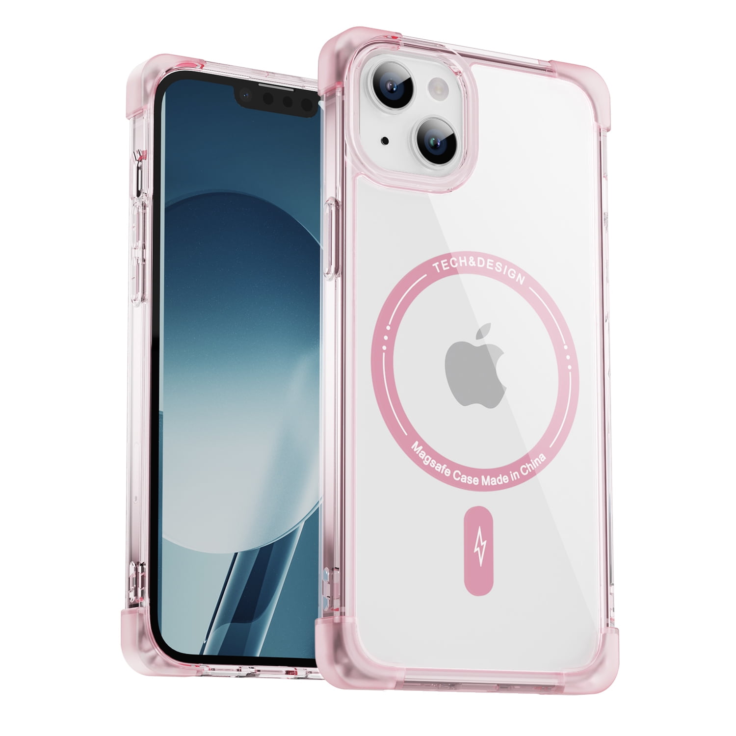 Allytechgroup Magnetic Compatible with iPhone 12 Pro Max Clear Case ...