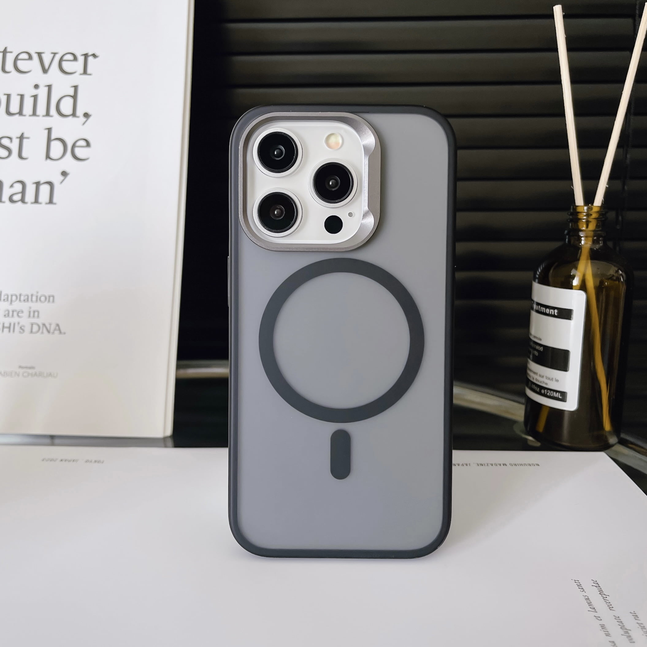 Allytechgroup Magnetic Compatible with iPhone 15 Case, Support Wireless ...