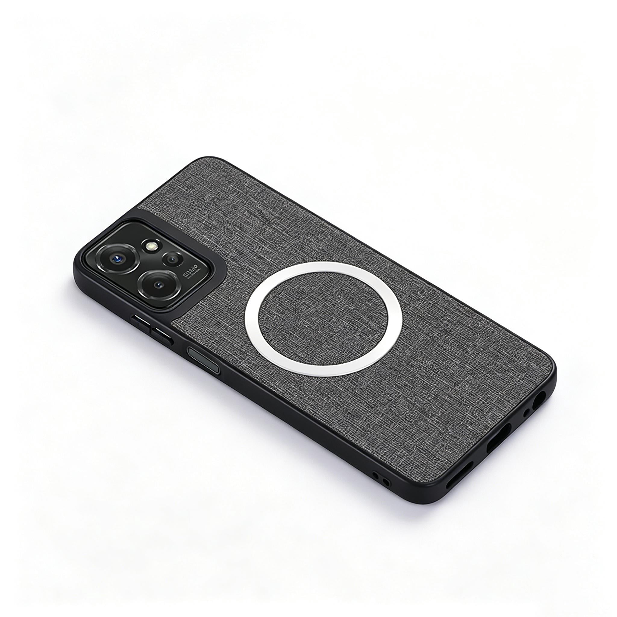 Allytechgroup Magnetic Fabric Case for Motorola Moto G Stylus 5G 2024 ...