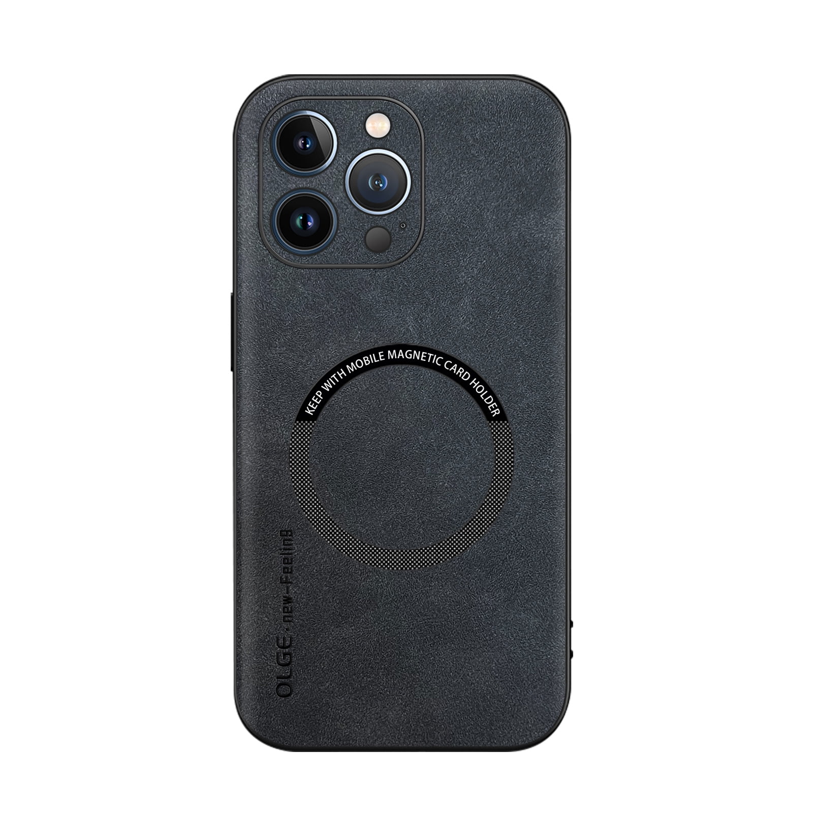 Allytechgroup Magnetic Phone Case for iPhone 11 Pro Max, PU Leather ...