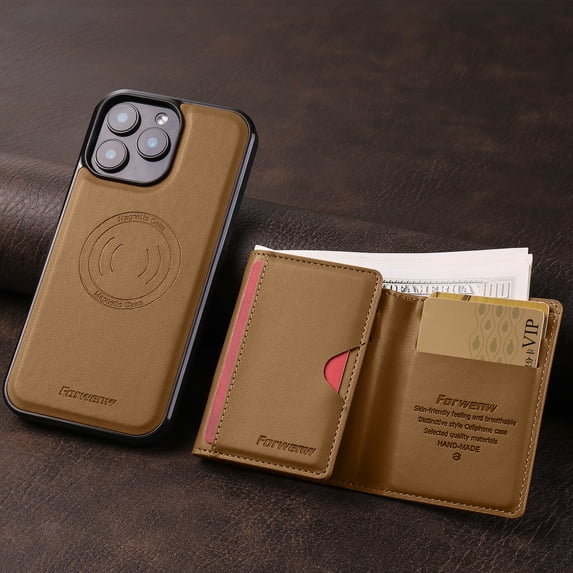 Allytechgroup Magnetic Wallet Case for iPhone 11 Pro Max, Detachable 2 ...