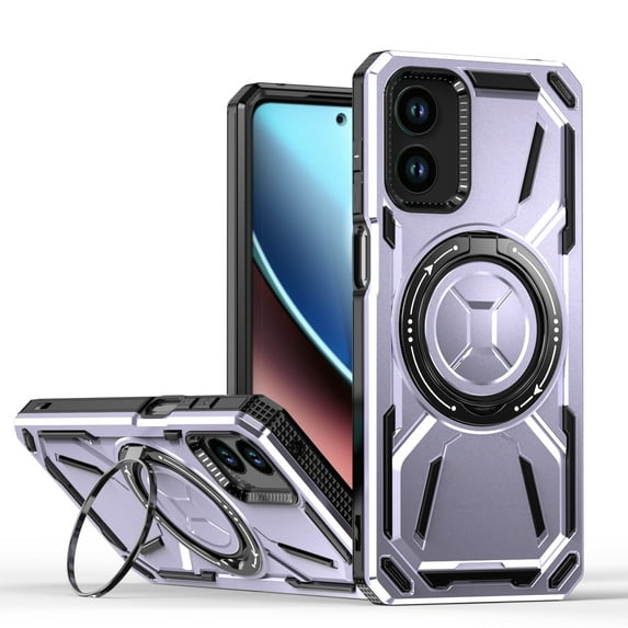 Allytechgroup for Moto G Play 4G (2024) Case with 360° Rotatable Ring ...