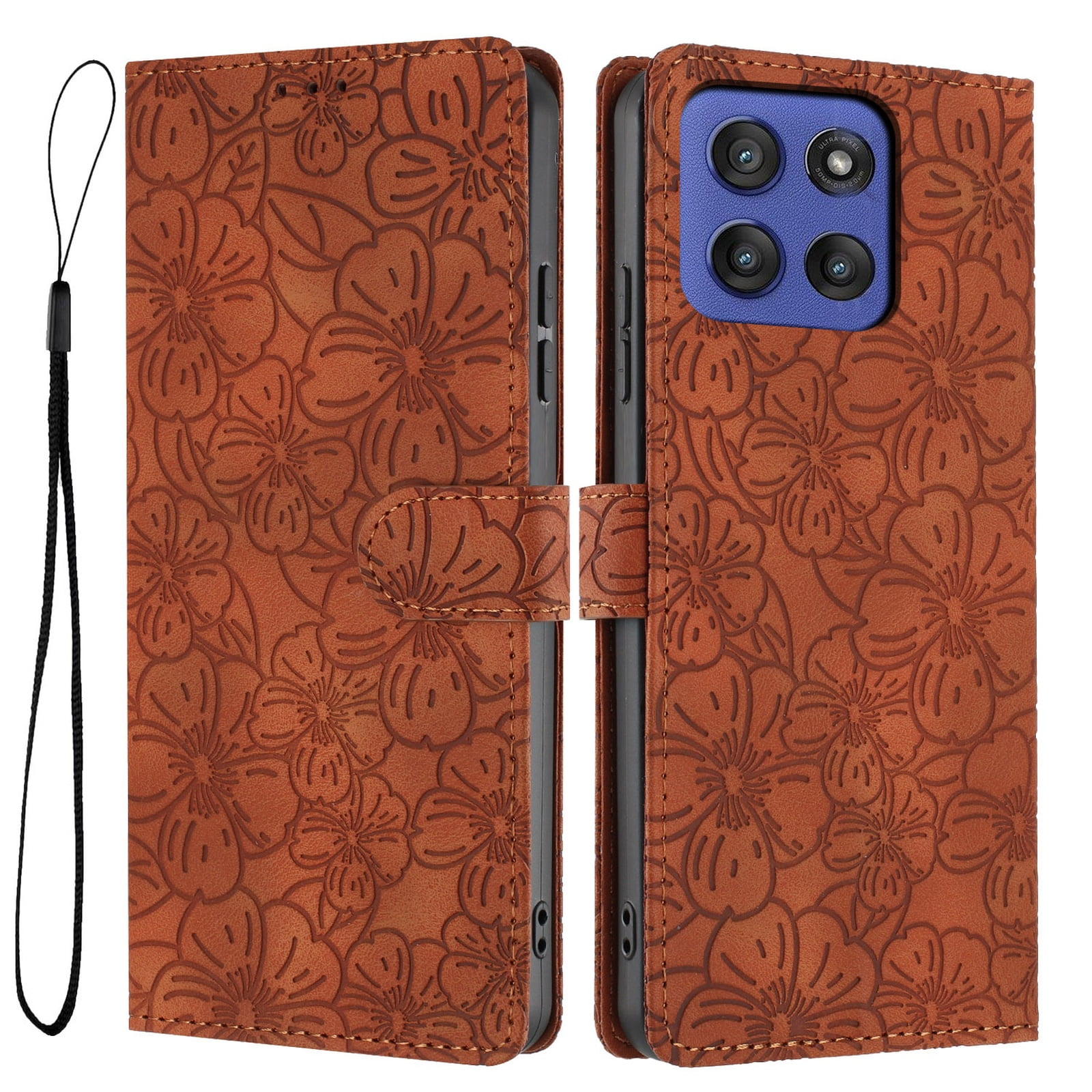 Allytechgroup for Moto G Power 5G 2024 Wallet Case with Lanyard ...