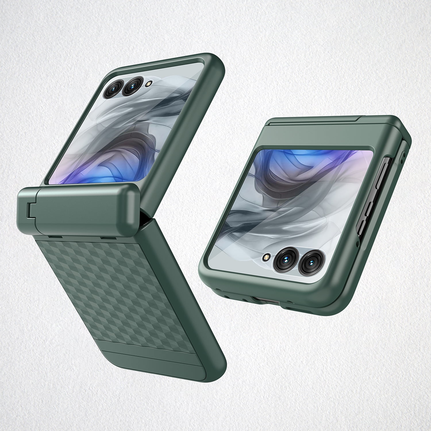 Allytechgroup Moto Razr Ultra 2025 Case with Screen Protector ...