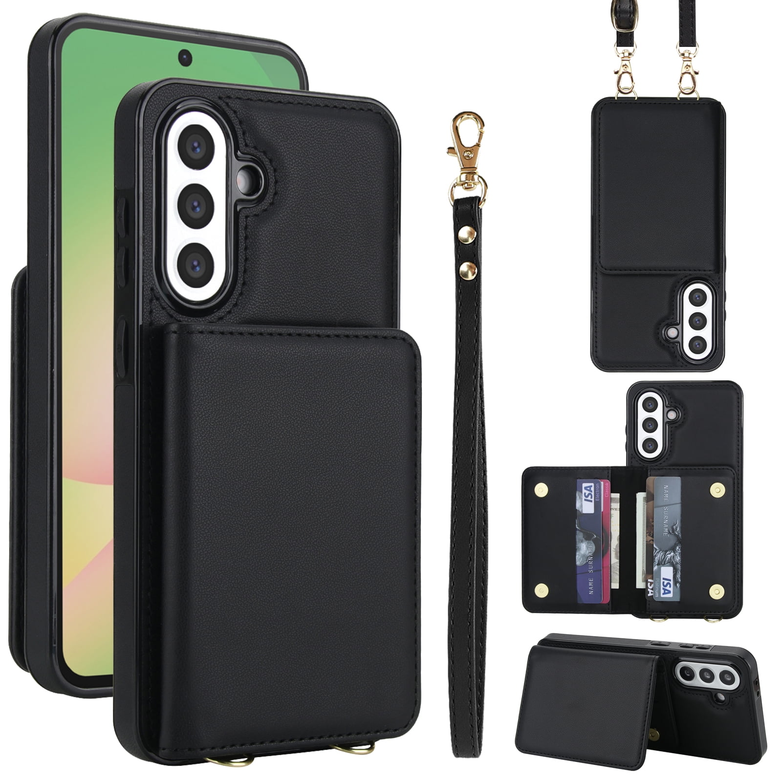 Allytechgroup PU Leather Crossbody Case for Samsung Galaxy A36 5G ...