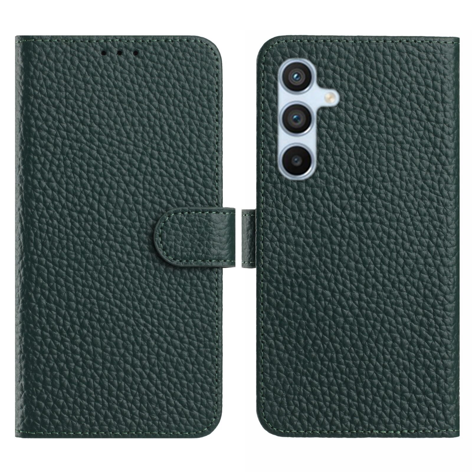 Allytechgroup Premium Flip Case for Samsung Galaxy A03s, TPU Faux Leather with Anti-Scratch ...