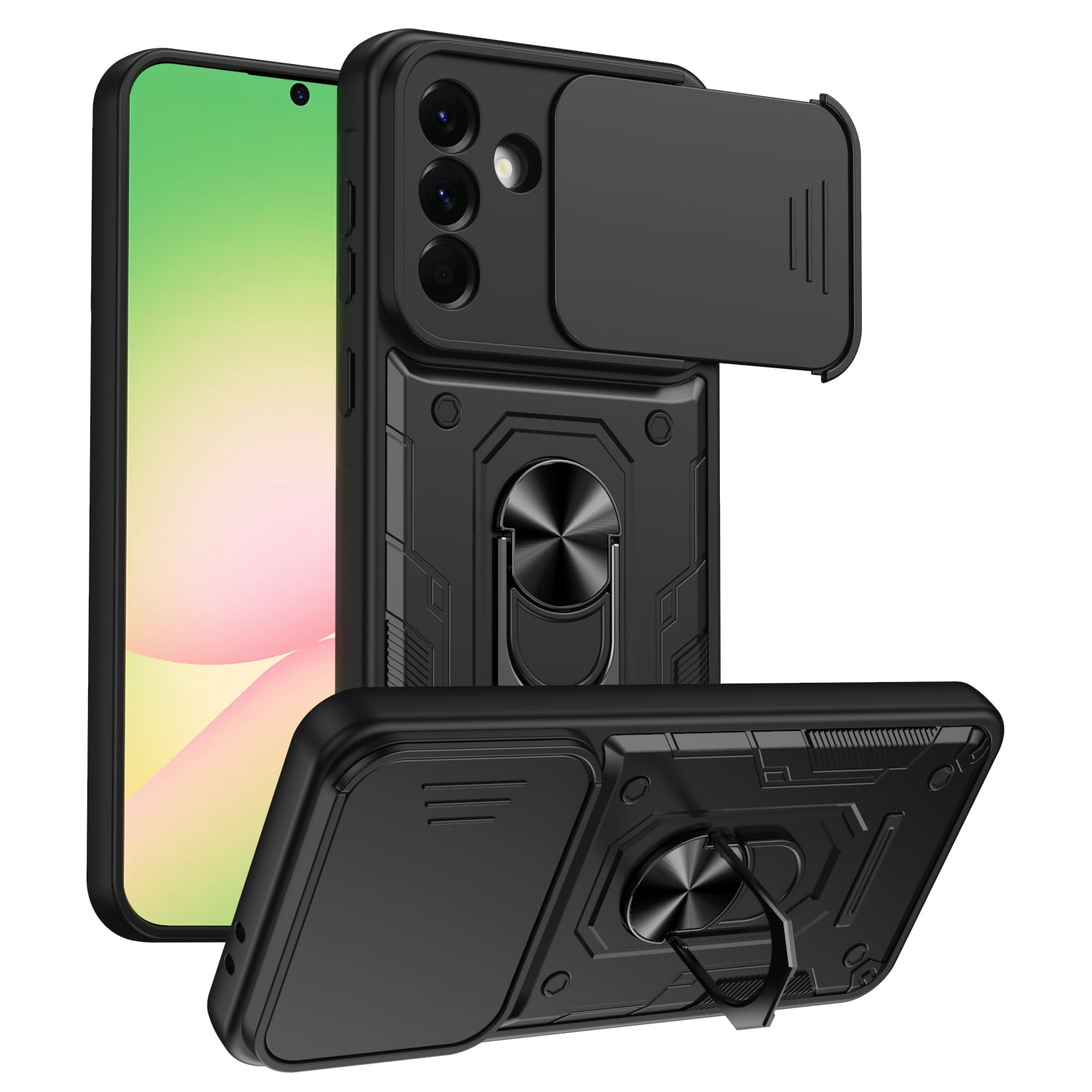 Allytechgroup Rugged Case for Samsung Galaxy A17 5G/ A26 5G with Slide ...