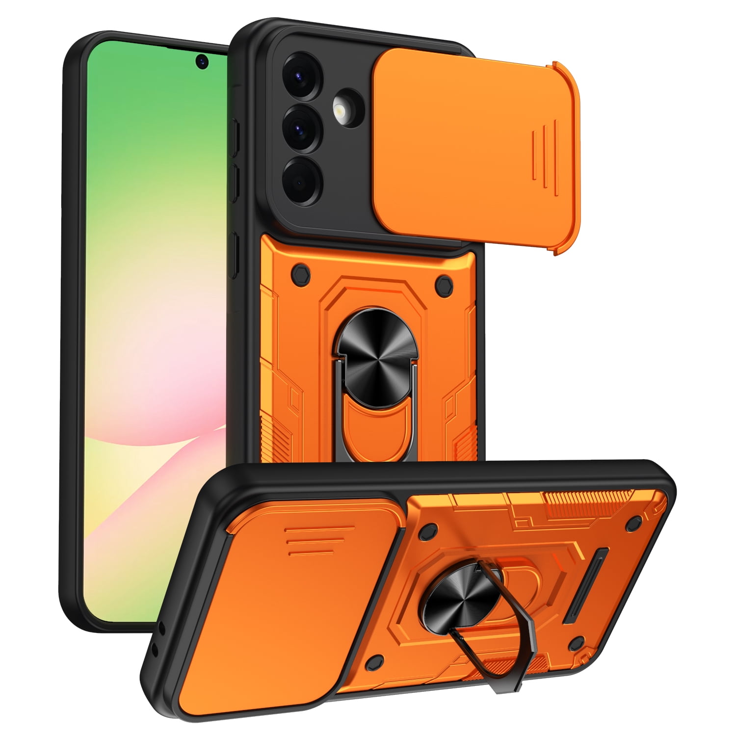 Allytechgroup Rugged Case for Samsung Galaxy A17 5G/ A26 5G with Slide ...