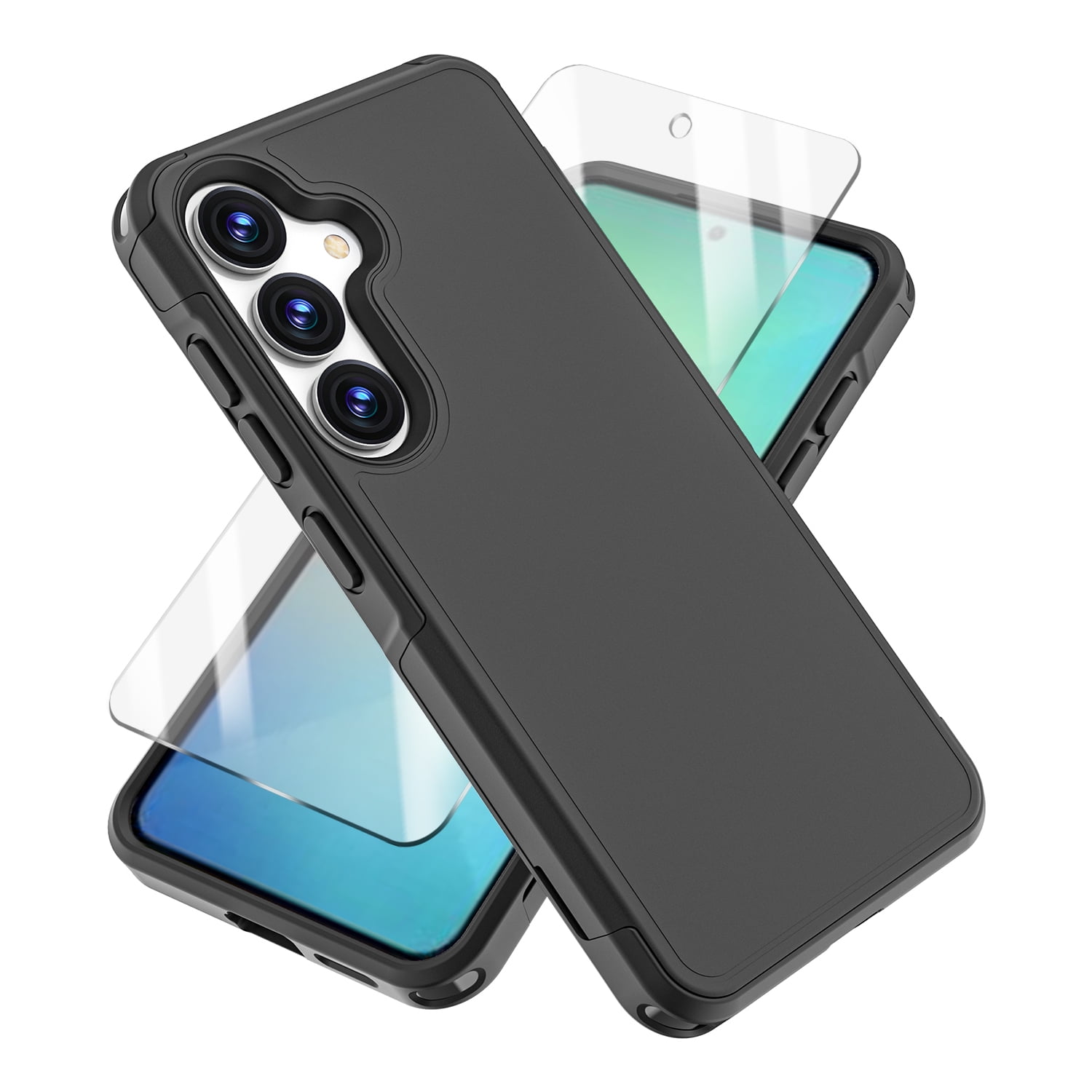 Allytechgroup Rugged Galaxy S26+ Case with Screen Protector, Slim Fit ...