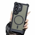 Allytechgroup Rugged Magnetic Phone Case with Samsung Galaxy S24 Ultra ...