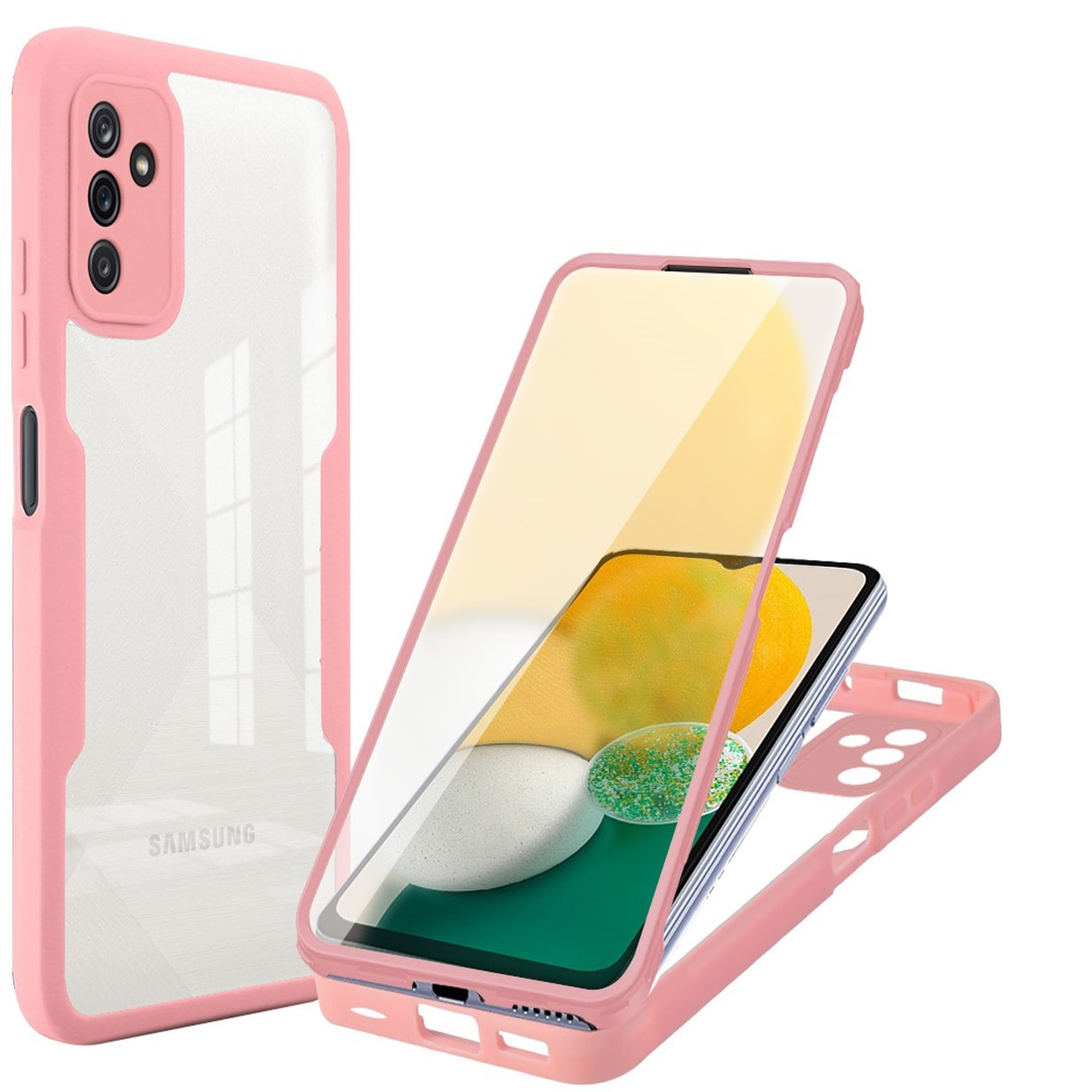 Allytechgroup for Samsung Galaxy A24 4G Case with Built-in Screen ...