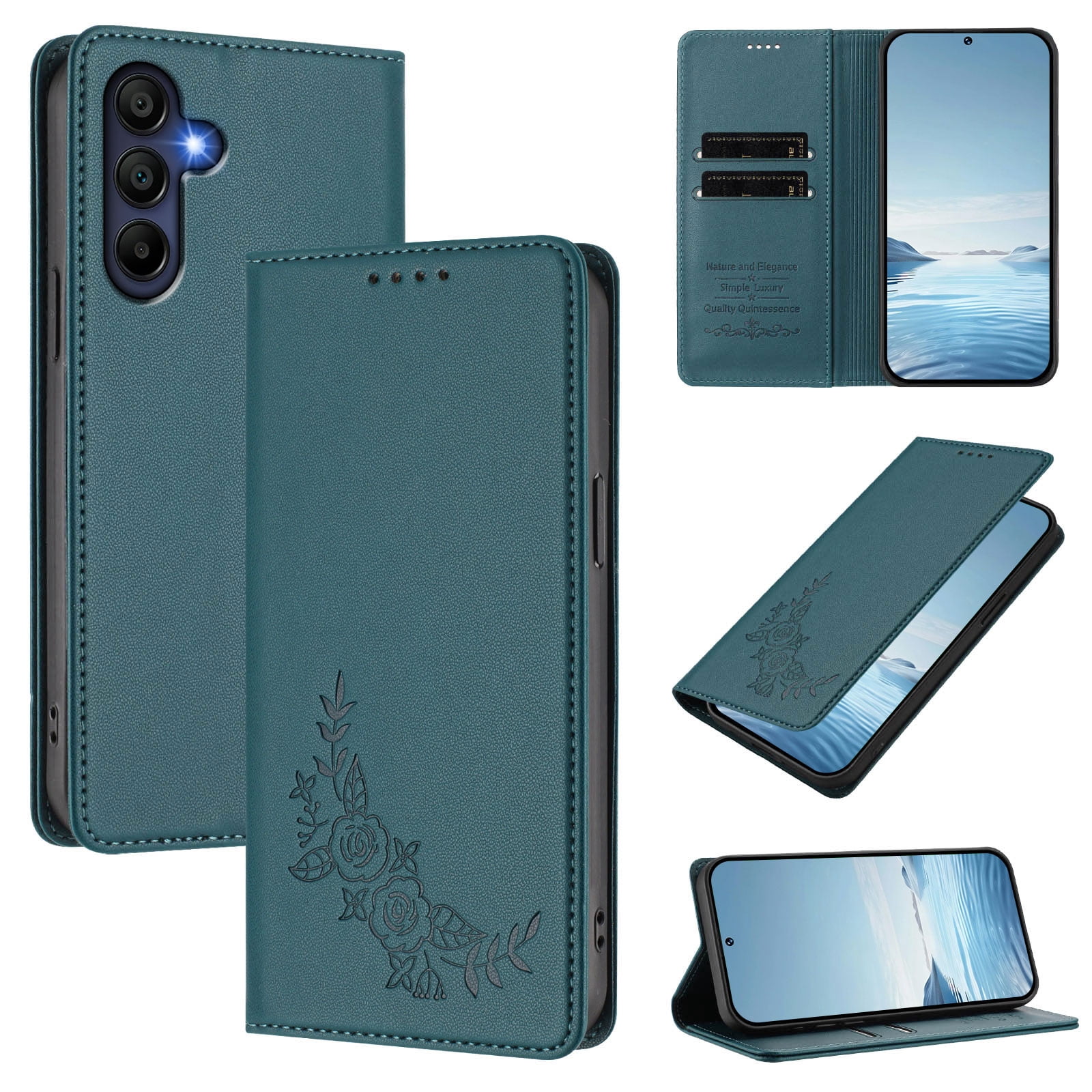 Allytechgroup for Samsung Galaxy A26 5G Wallet Folio Case with RFID ...