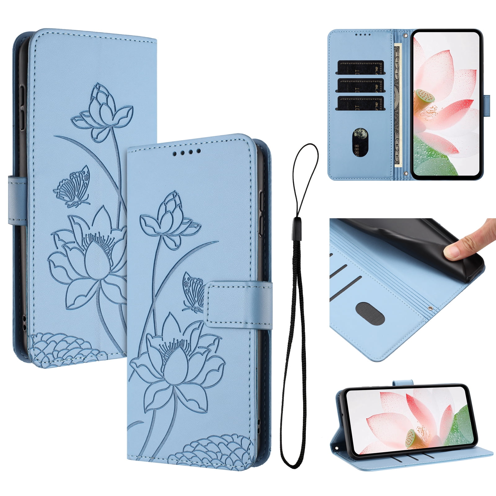 Allytechgroup for Samsung Galaxy A57 Flip Wallet Case, PU Leather ...