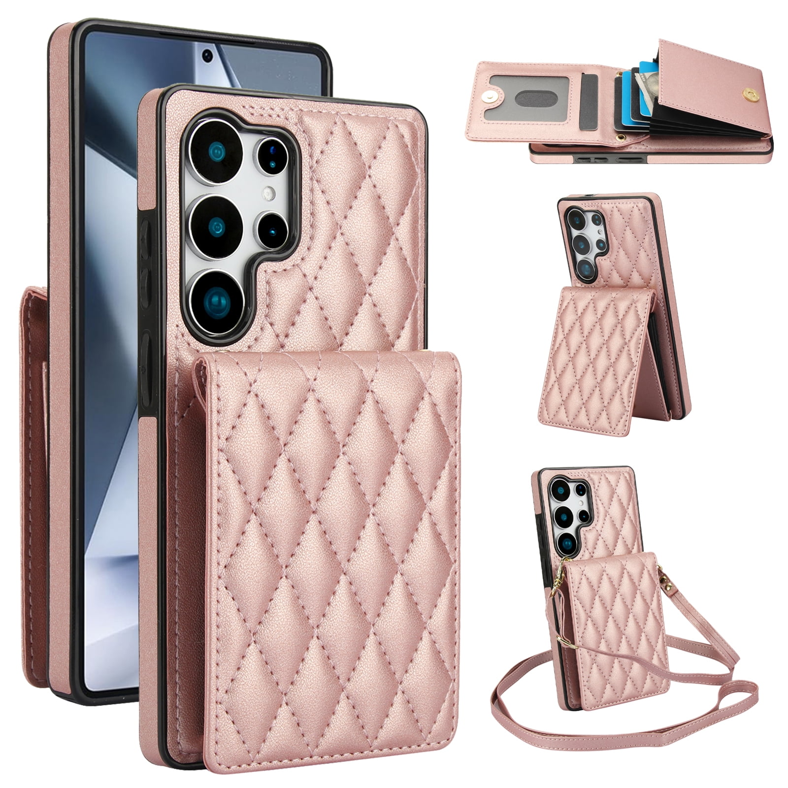 Allytechgroup for Samsung Galaxy S22 Ultra Case, Wallet Phone Case with ...