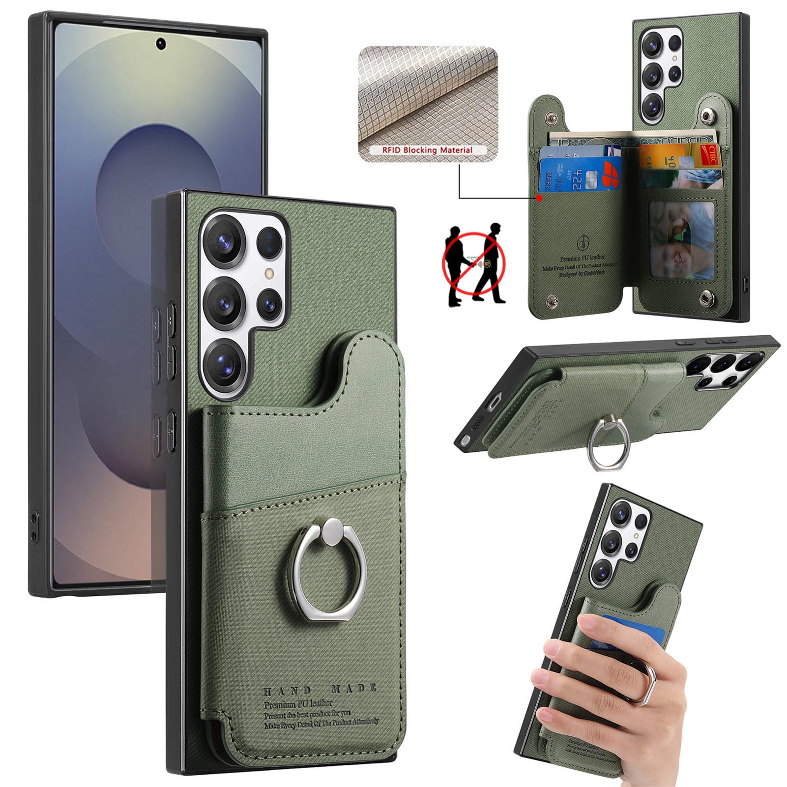 Allytechgroup for Samsung Galaxy S22 Ultra Protective Case, Back Cover ...