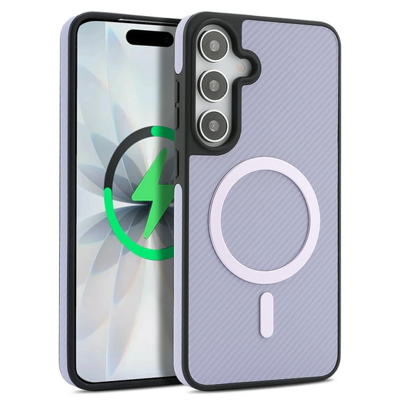 Allytechgroup for Samsung Galaxy S24 Case, Slim Thin Carbon Fiber Back ...