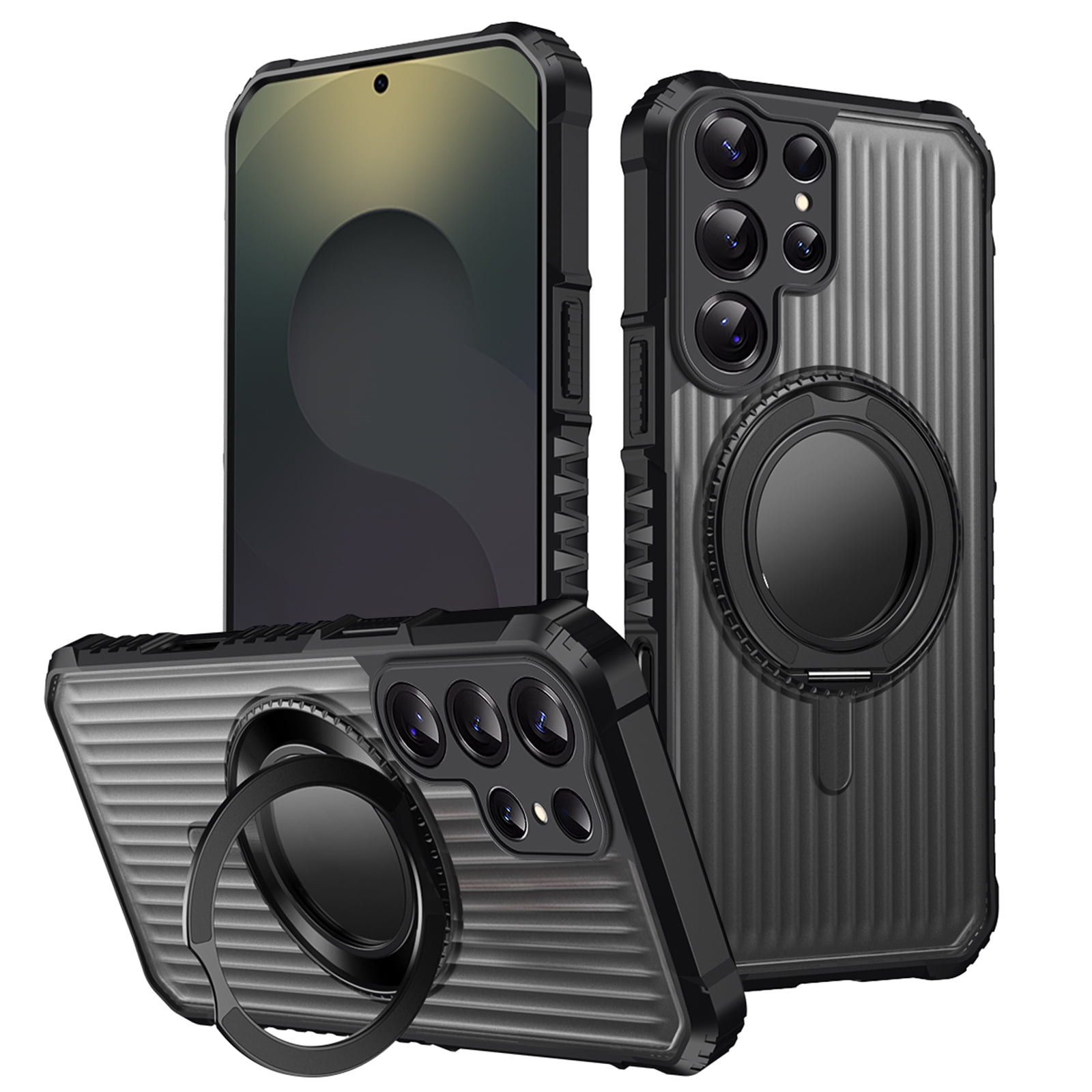 Allytechgroup for Samsung Galaxy S24 Ultra Case with kickstand, Built ...