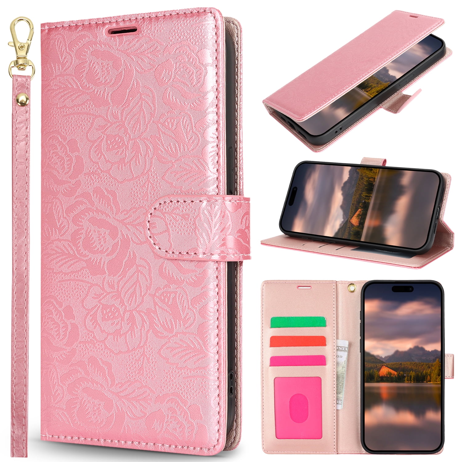 Allytechgroup for Samsung Galaxy S25+ Flip Case with Strap, Lightweight ...