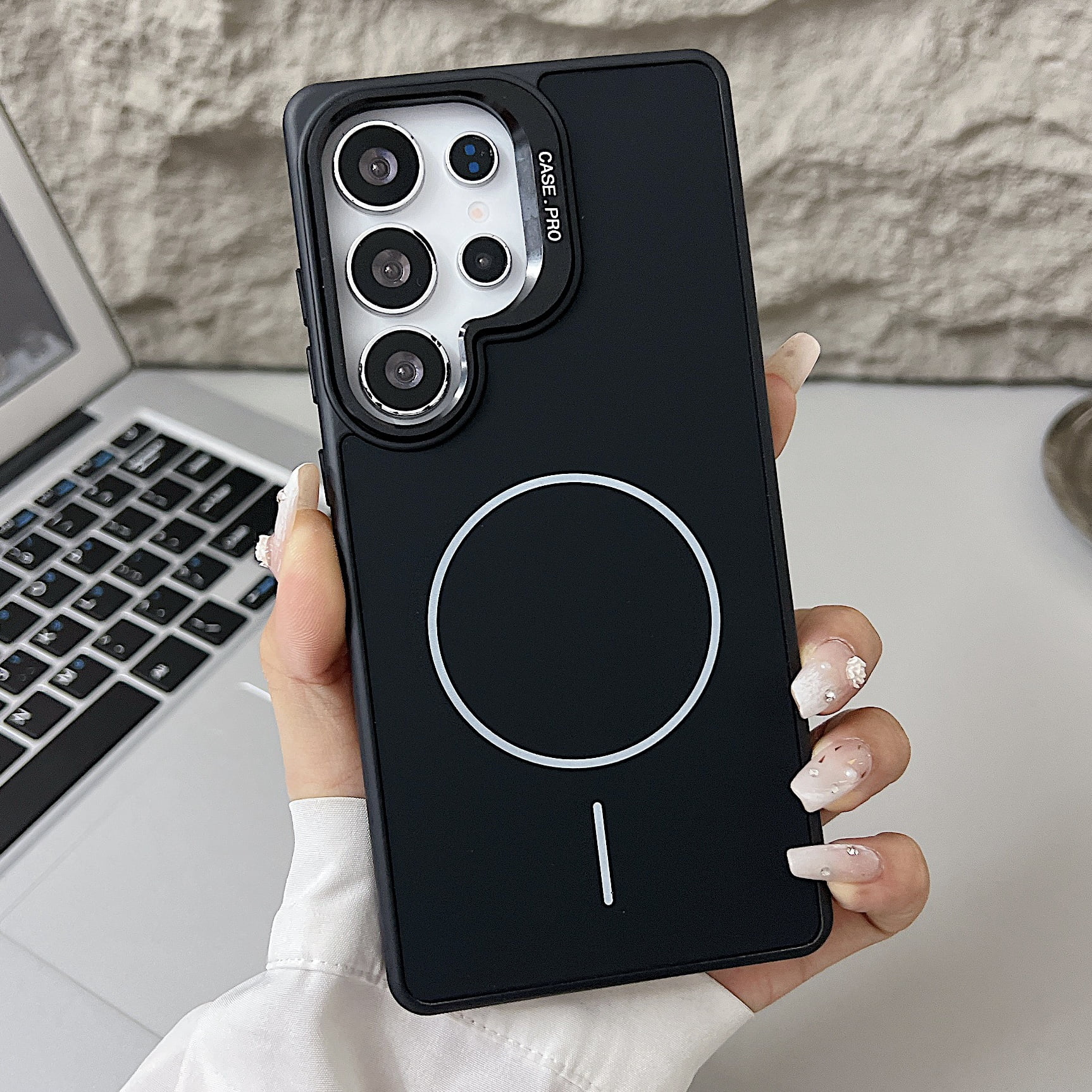 Allytechgroup for Samsung Galaxy S25 Ultra Case, Built-in Camera Lens ...