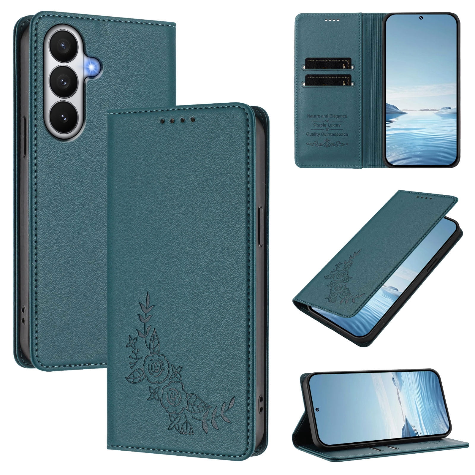 Allytechgroup for Samsung Galaxy S26 Wallet Folio Case with RFID Card ...