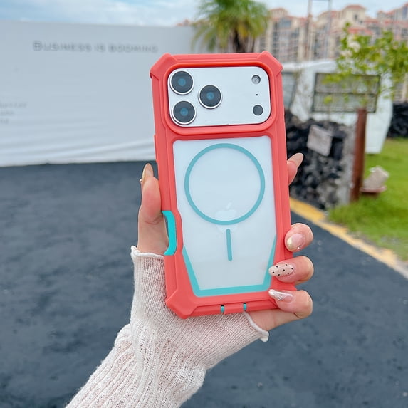 Allytechgroup Shockproof Magnetic Phone Case for iPhone Air, Clear ...