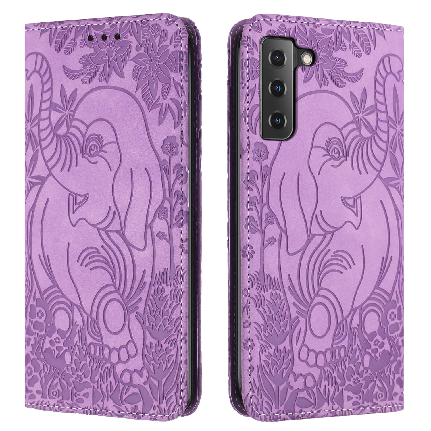 Allytechgroup Slim Case for Samsung Galaxy S21, Flip Folio Stand Cards ...