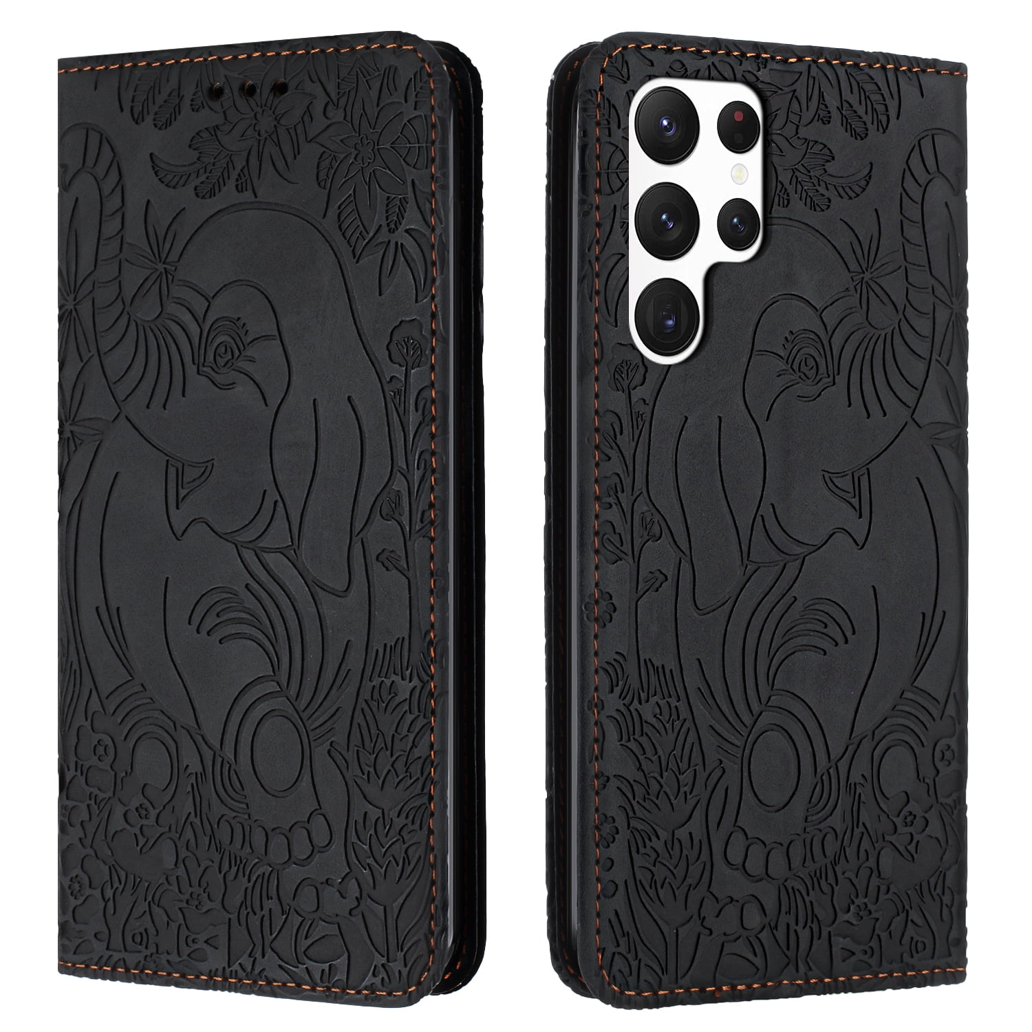 Allytechgroup Slim Case for Samsung Galaxy S22 Plus, Flip Folio Stand ...