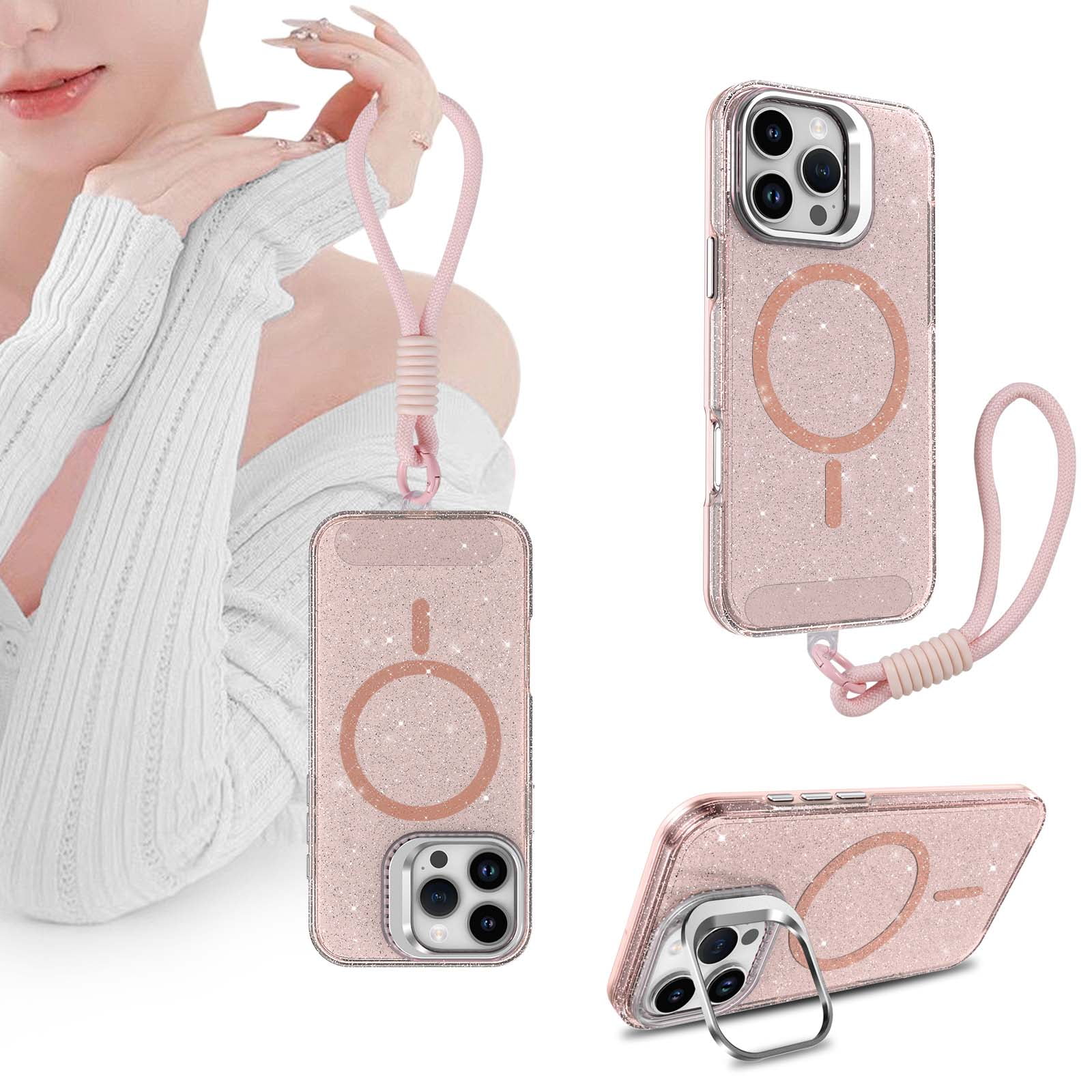 Allytechgroup Slim Case for iPhone 16, Compatible with Mag-safe Bling ...